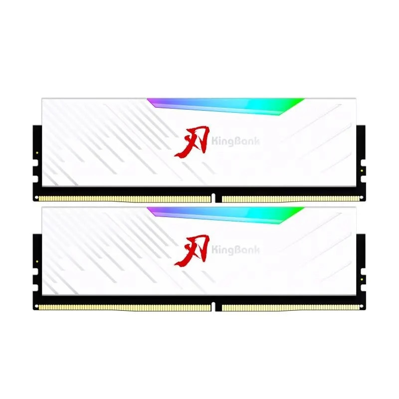 KingBank DDR4 DDR5 RGB Memory 3600 4000 6000 6400MHz 8GBx2 16GBx2 32GBx2 64GB Original Chip Dual ...