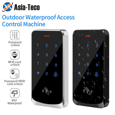 IP67 Waterproof RFID 125KHz Access Control Keypad Touch Screen Access ...