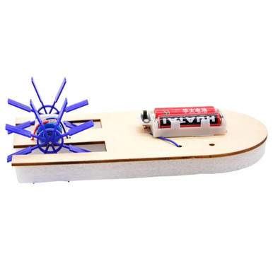 DIY scull electric steamboat educational technology in primary ...