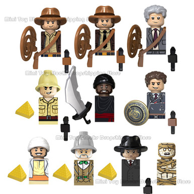 TV Blocks TV6301 Indiana Jones Professor Henry Jones Mummies Movies ...