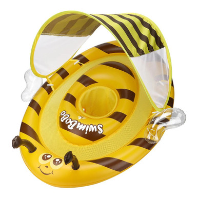 Swimbobo Inflatable Baby Swimming Float Activity Center With Canopy ...