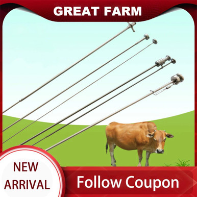 Cattle Cow Artificial Insemination Stainless Steel Cattle Insemination ...