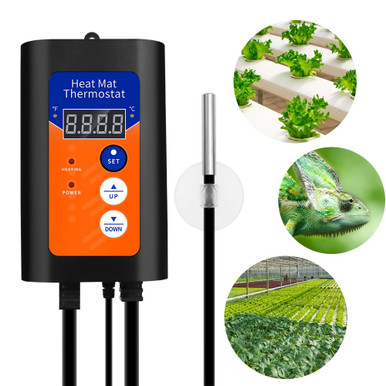 Heat Mat Thermostat 1000W Digital Temperature Controller precise ...
