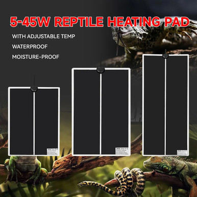 5-45W Reptiles Heat Mat Amphibiens Terrarium Climbing Pet Heating Warm ...