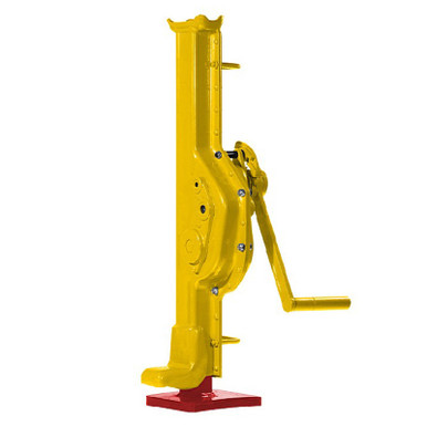 Hand Operated Mechanical Jack Lifting, Hand Operated Trolley Top Moving ...
