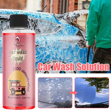 Car Wash Liquid High Concentration Super Foam Deep Cleaning Water For ...