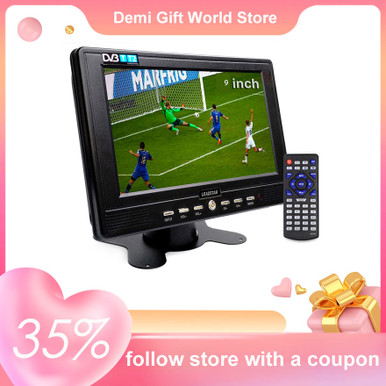9 Inch Portable Digital Tv And Analog Mini Small Car Tv Navigation ...
