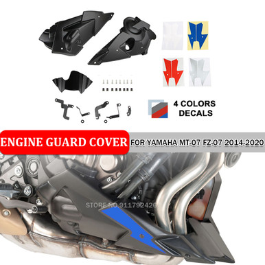 Motorcycle Engine Spoiler Guard Lower Body Belly Pan Fairing Frame ...