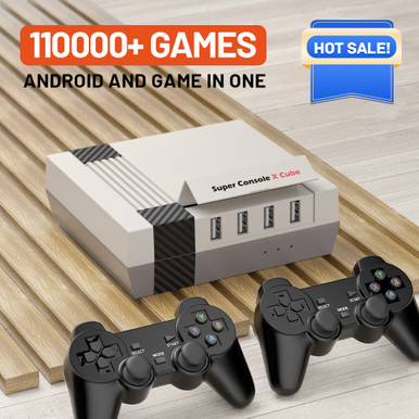 Retro Super Console X Cube Video Game Console With Joystick Built-in ...