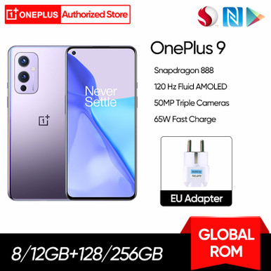 OnePlus 9 5G Global Rom Smartphone Snapdragon 888 6.55'' 120Hz Fluid ...