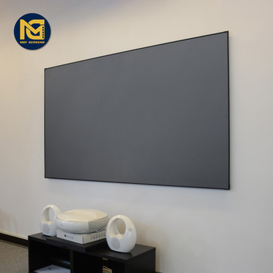 MGF 100 inch alr frame projection screen perfect ust cinema projector ...