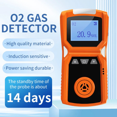 ADKS-1 Portable Oxygen Gas Detector O2 Meter Analyzer Oxygen In The Air ...