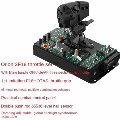 2023 NEW Yisheng F18 Orion throttle all metal hotas throttle valve dcs ...