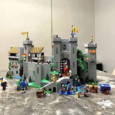 4514pcs Lion King Castle Building Blocks Bricks Compatible 10305 ...