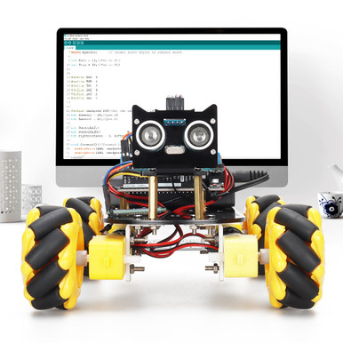 Starter Robot Car Kit For Arduino Programming Automation Robot ...