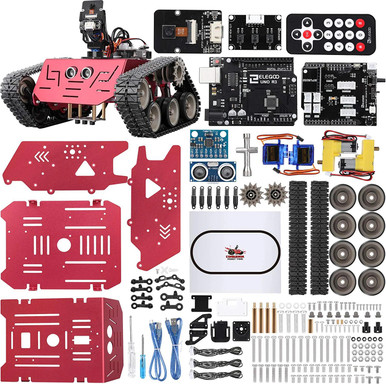 ELEGOO Conqueror Robot Tank with UNO R3, IR Remote etc. Intelligent and ...