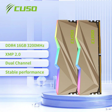 CUSO DDR4 RAM 8GBx2 16GBx2 3200MHz 3600MHz Memoria Ram Sabertooth ...