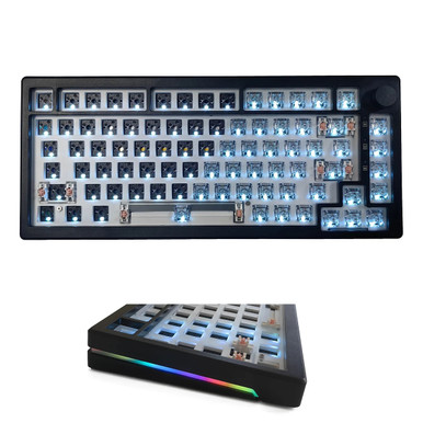 MAIMOOO KX75 Custom 75% Keyboard Kit Hotswap South-facing Full RGB ...