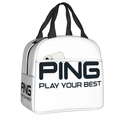 Ping Golf Logo Lunch Box Waterproof Cooler Thermal Food Insulated Lunch ...