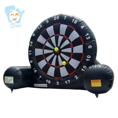 Giant Outdoor Indoor Fun Games Inflatable Foot Darts Board with Velcro ...