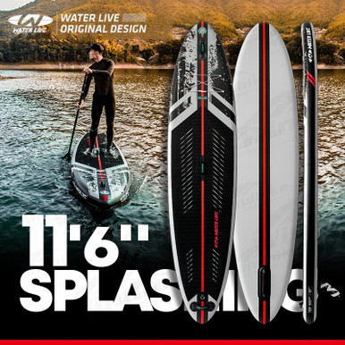 WATERLIVE 11'6" ZHUMO 2 Persons Surfboard Adult Professional Inflatable ...