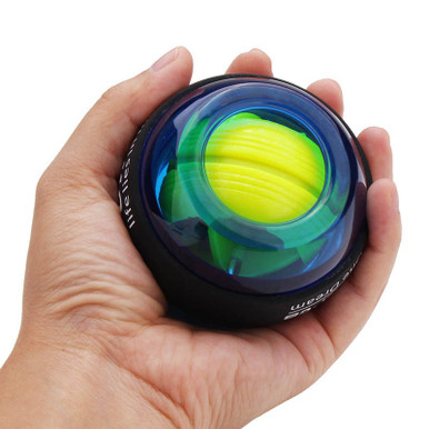 Gyroscope Powerball LED Gyro Power Wrists Ball Arm Exercise Force ...