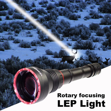 MAXTOCH XSWORD LA60 Rotary Focusing LEP Light, Adjustable Beam LEP Flashlight - Pet Video Verify ...