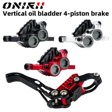 IIIPRO Vertical Cylinder MTB Brake 4 Piston Hydraulic Disc Brake ...