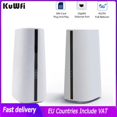 KuWFi 5G Router 1200Mbps SIM WiFi Router 2.4G CPE Wireless Modem Dual ...