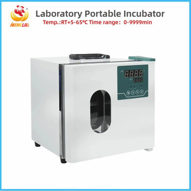 IKEME Laboratory Portable Incubator 9.2L Biological Microbiology ...