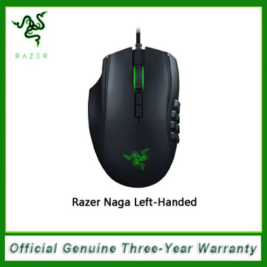 Original Razer Naga Left-Handed - Ergonomic MMO Gaming Mouse with 12 ...