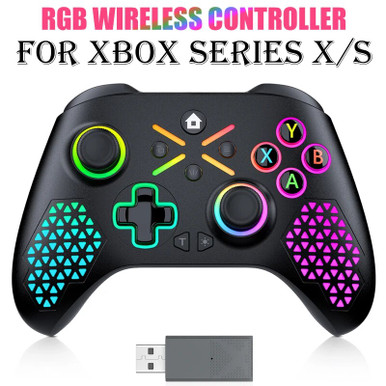 Wireless Controller For Xbox Series S/X ,Xbox One Console Gamepad with 1000Mah Battery ...