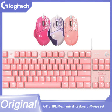 Original Logitech G412 TKL Star Guardian Mechanical Keyboard G502 SG ...
