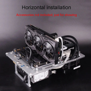 Open Chassis Heat Dissipation GPU 40 90 Fan Cooling All Aluminum ATX ...