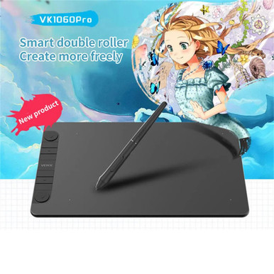 VEIKK VK1060Pro 10x6 inch Graphics Tablet Professional OSU game Drawing ...