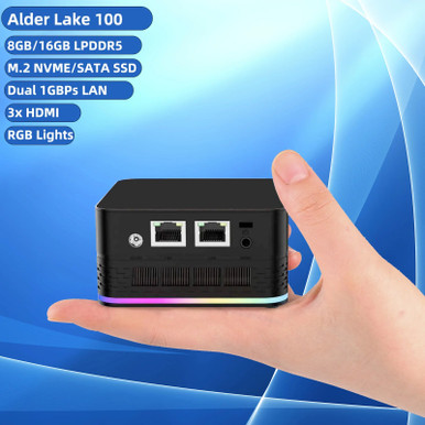 T9 Plus Mini PC Intel Alder Lake N100 16GB DDR5 1TB NVMe SSD Windows 11 ...