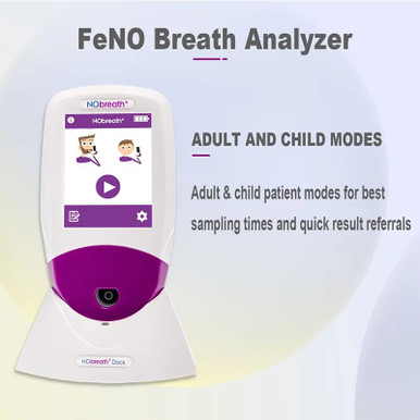 portable FeNO Analyzer non-invasive device monitors airway inflammation ...