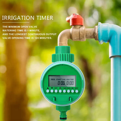Intelligence Garden Water Timer Valve Watering Control Device Lcd ...