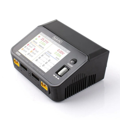 ToolkitRC M6dac Dual Channel Smart Lipo Battery Charger Discharger AC ...