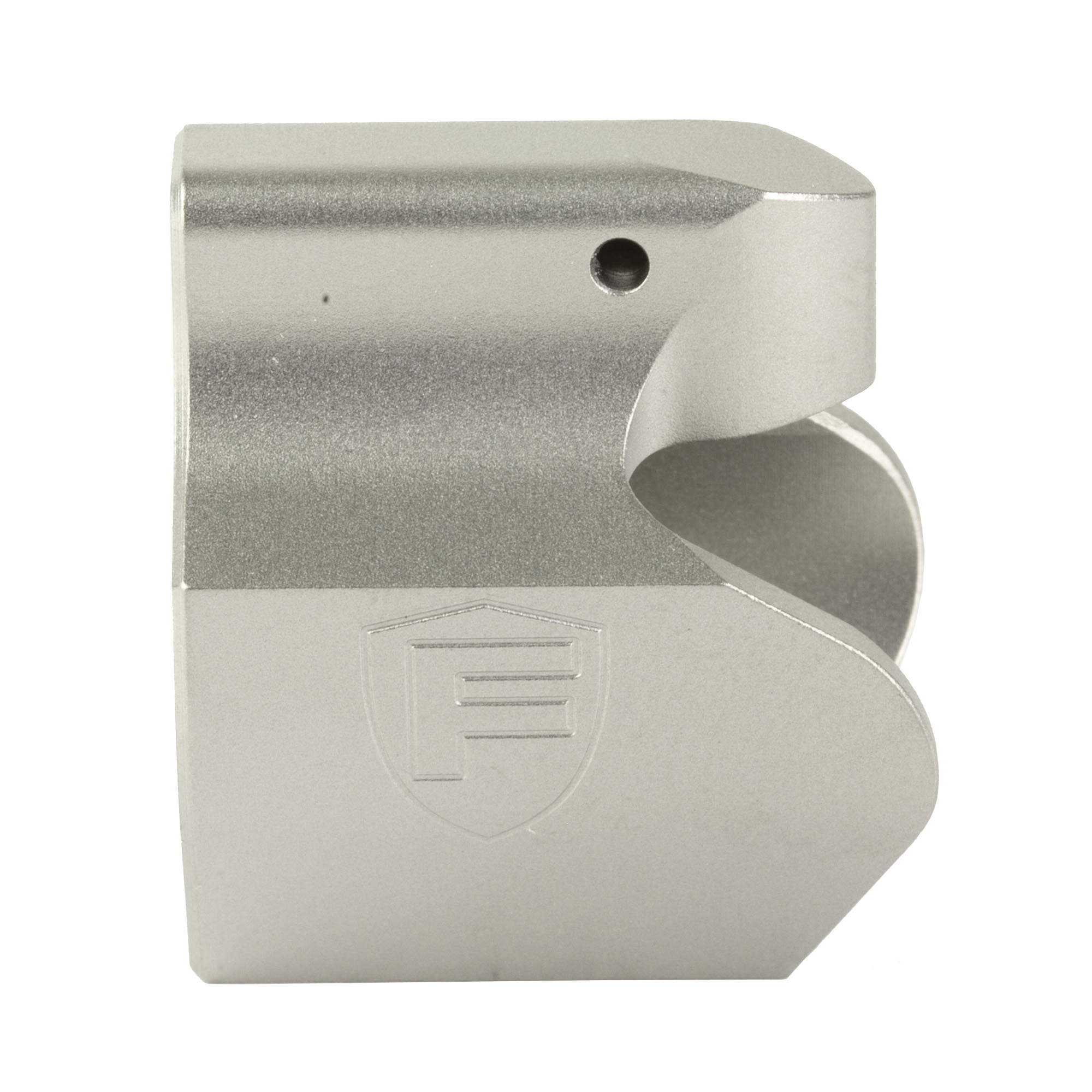 Fortis Manufacturing, Low Profile .750 Gas Block, Silver, Stainless ...