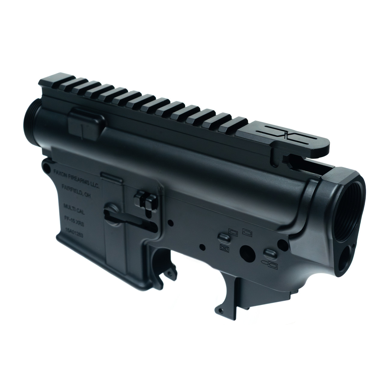 Faxon Firearms AR-15 Forged Receiver Set - Upper & Lower Stripped ...