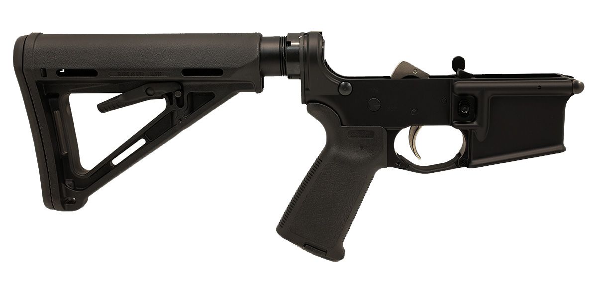 DPMS DP-15 Magpul MOE Complete Lower Receiver - Black - Aerospace Arms