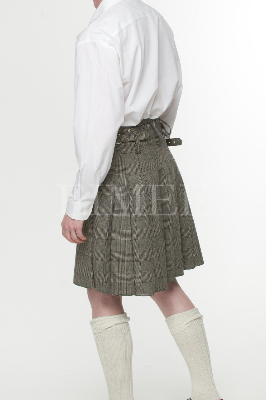 Tweed Wool Kilt Set With Jacket | Traditional Kilt Set | Eimee