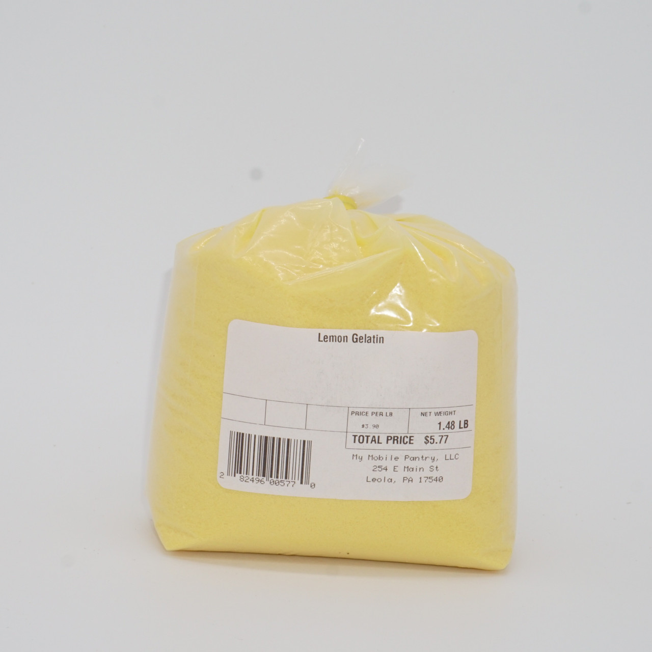 Lemon Gelatin
