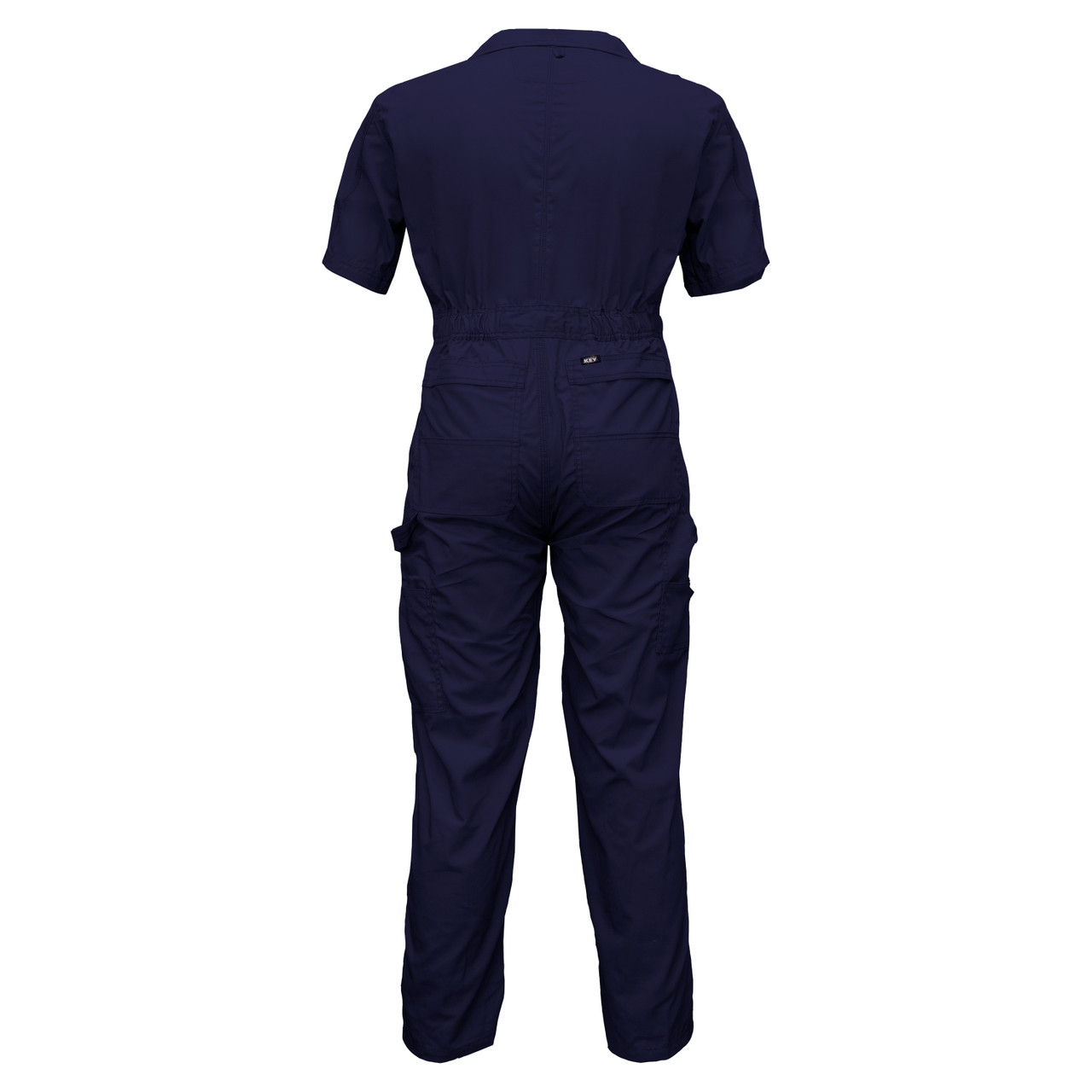 Poplin Unlined Short Sleeve Coveralls for Men