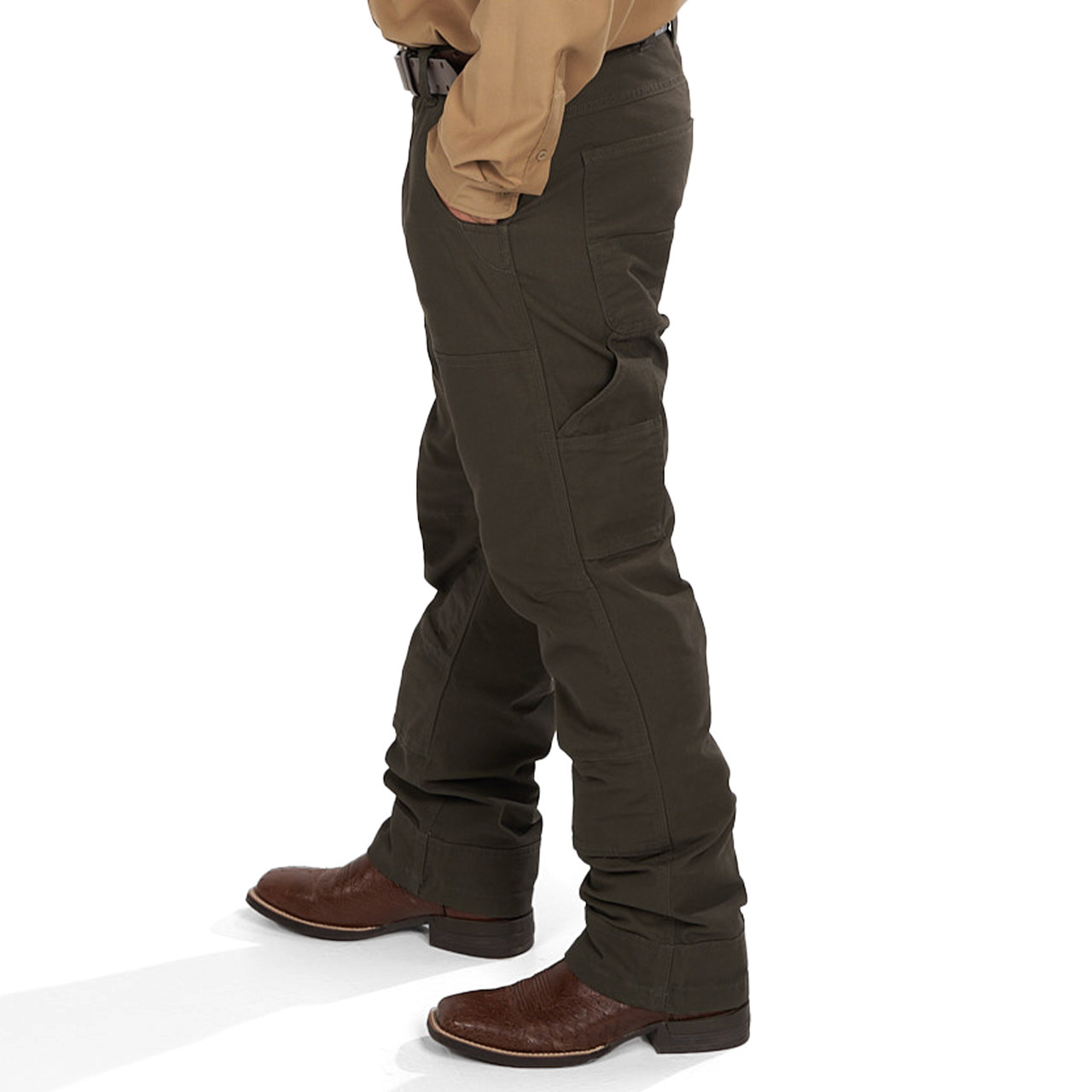 Americana Double Front Cell Phone Flex Pant | KEY Apparel
