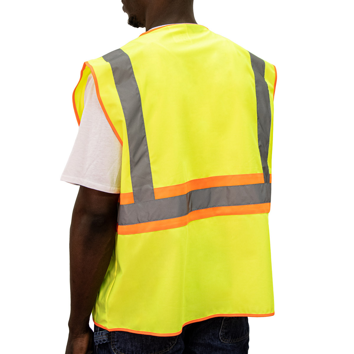ANSI II Class 2 Solid Safety Vest - KEY Apparel