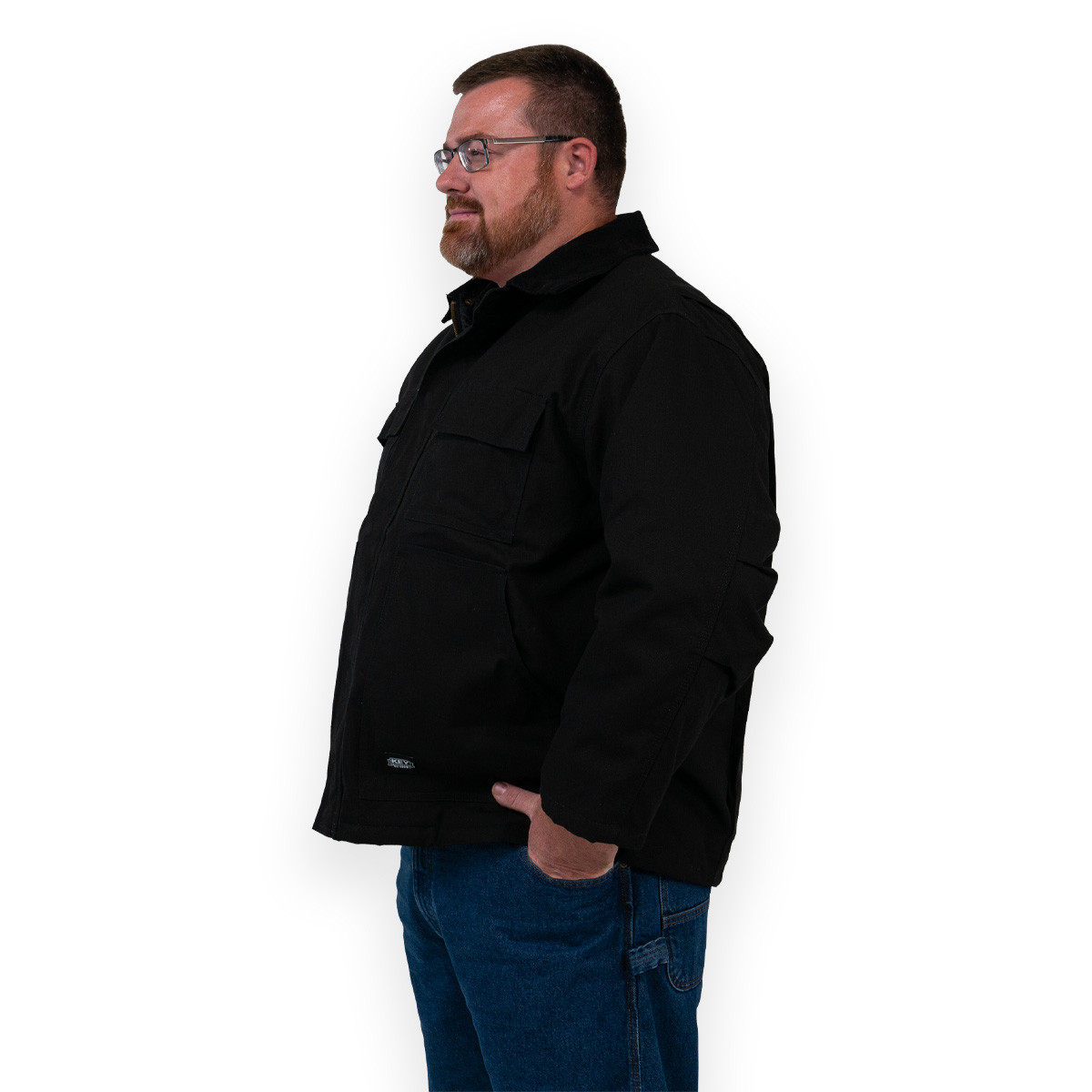 Water-Resistant Insulated Duck Chore Coat - KEY Apparel