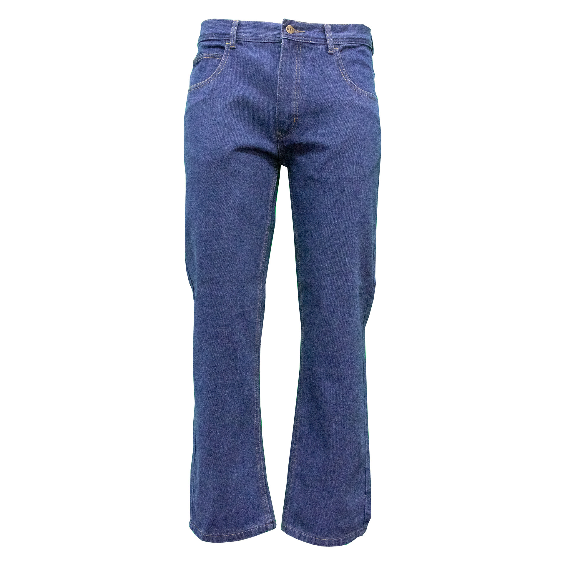 Traditional Fit 5-Pocket Denim Jeans for Men | KEY