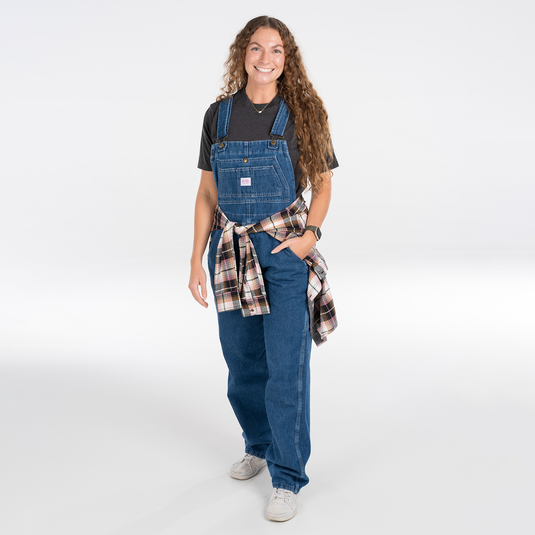 Women’s Denim Overalls - KEY Apparel